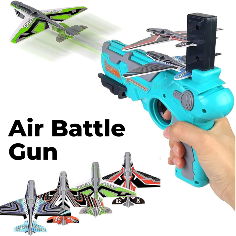 Air Battle Gun with 5 Airplane Foam – BKH Enterprises